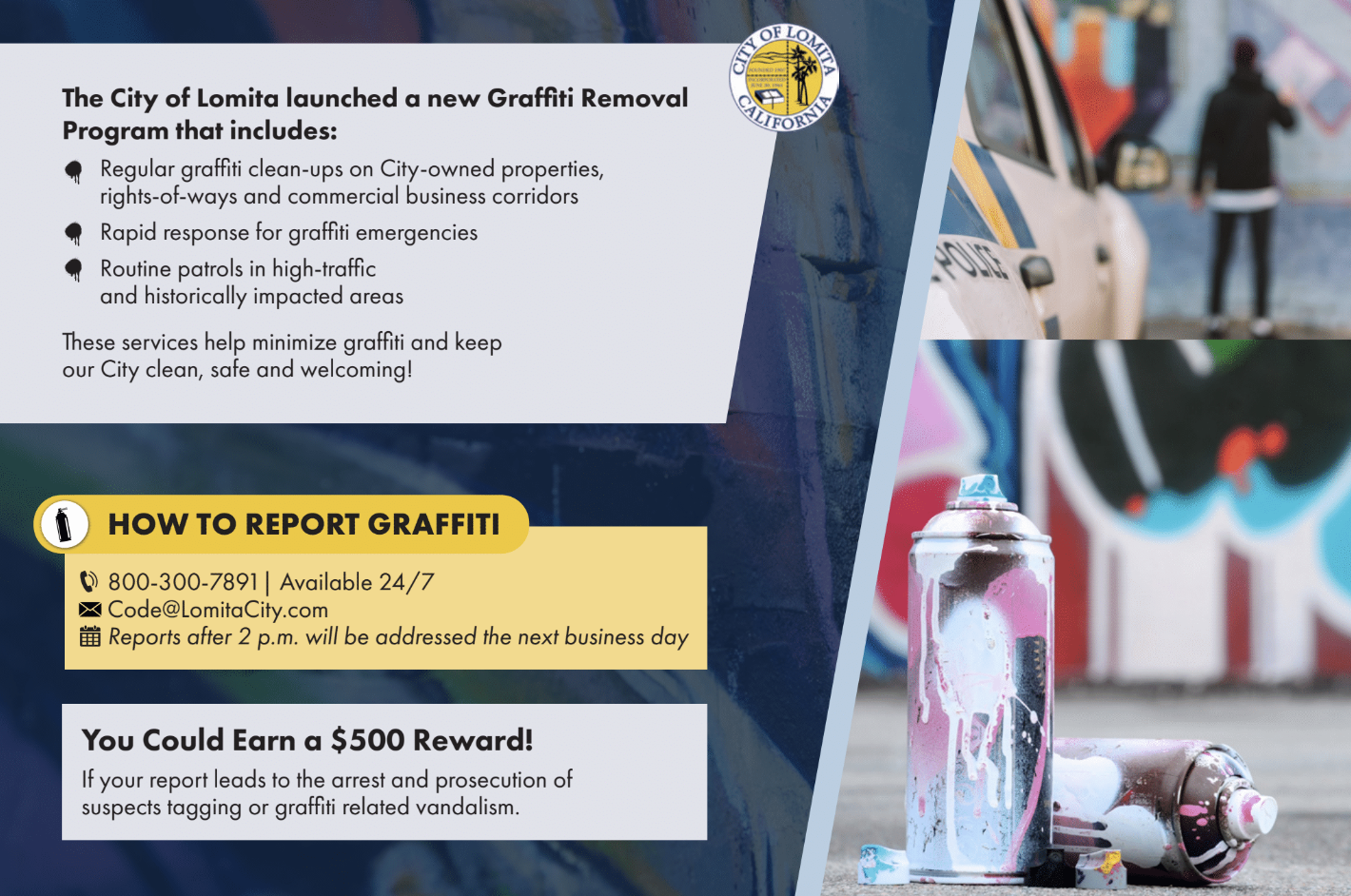 Graffiti Removal Program & Prevention Tips - City of Lomita